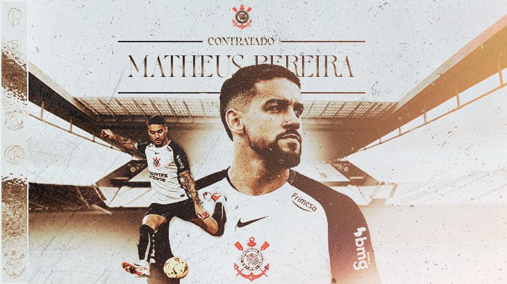 Corinthians anuncia Matheus Pereira como reforço para 2026